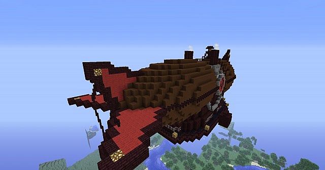 Fire Nation Airship Minecraft Map