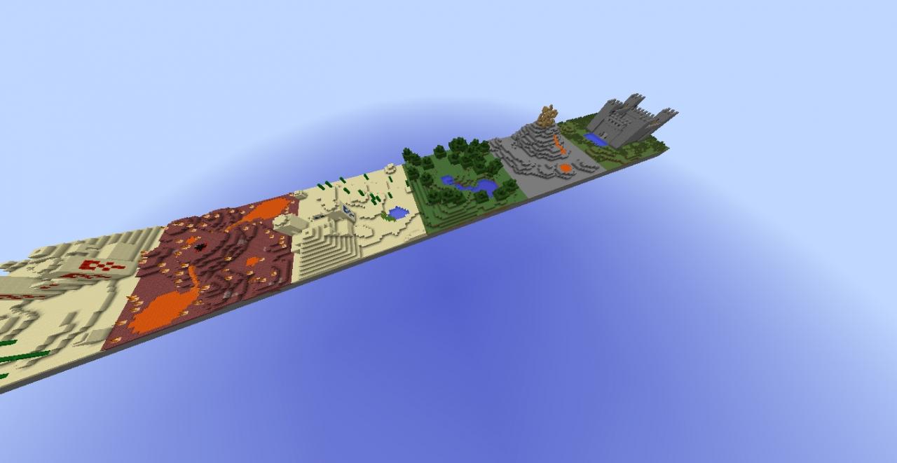 Biome control Minecraft Map