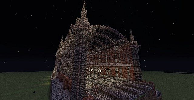 Victorian Train Station Minecraft Map