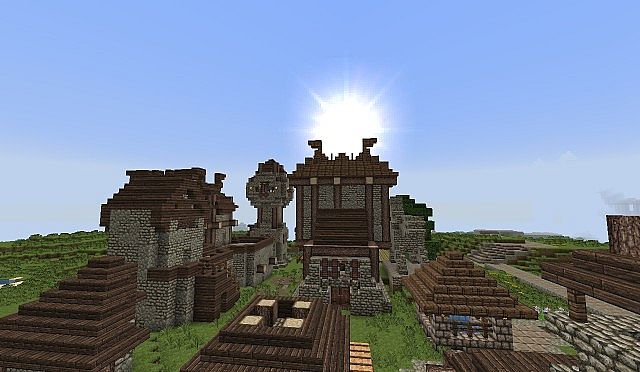 Medieval U - Project-Adventure map WIP Minecraft Map