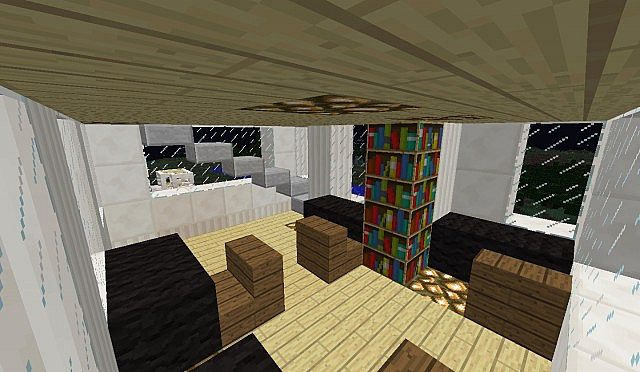 Simple office building furnished Minecraft Map