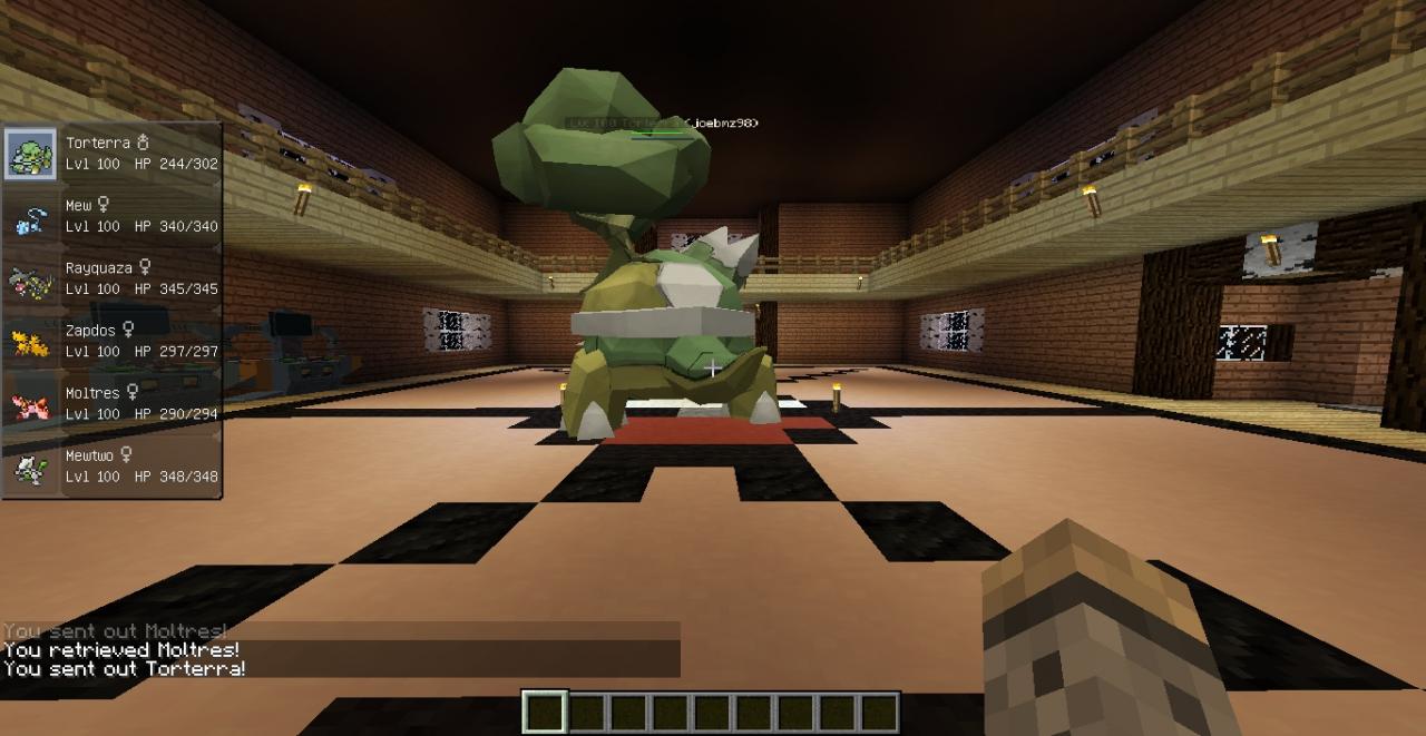 Pixelmon Battle Arena V1 Minecraft Map