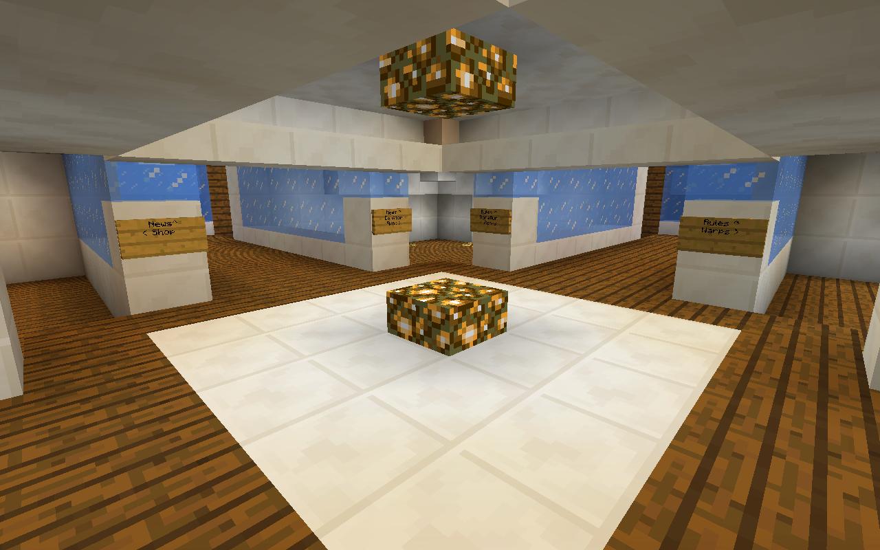 Modern Spawn Minecraft Map