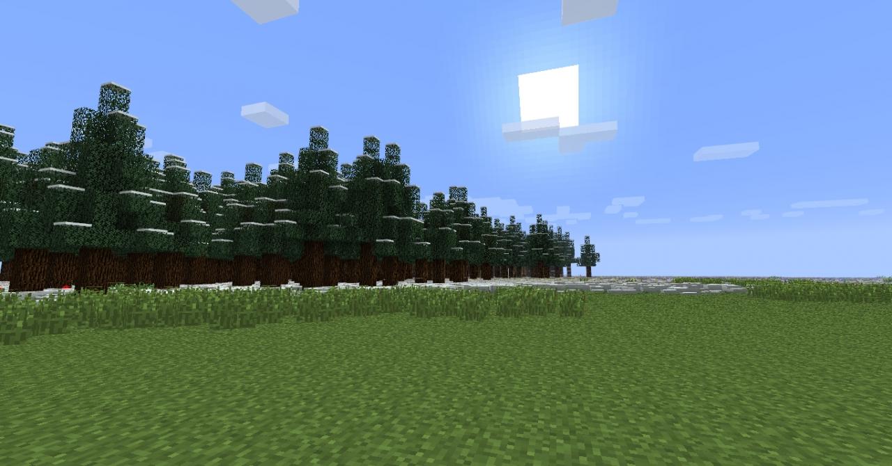 Flat Super Map Minecraft Map