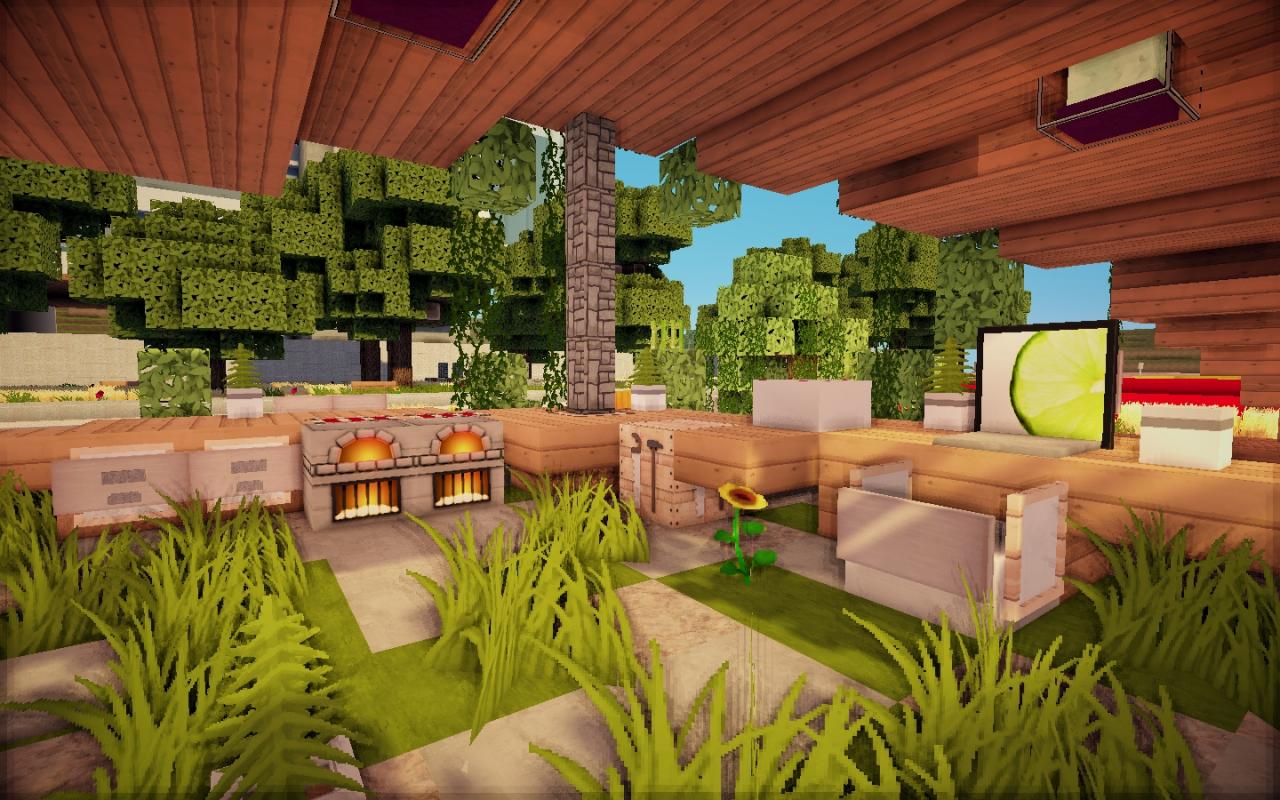 -Broken Shard- Sharp Essence Architecture / Ultra Modern Minecraft Map