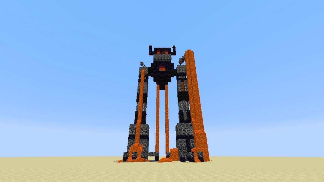Magmatron The titan of Heat Minecraft Map