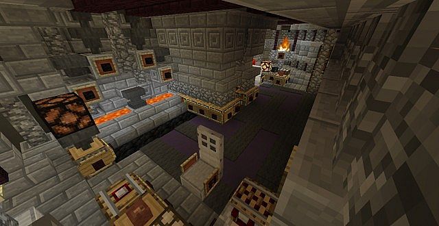 Flying Castle Minecraft Map