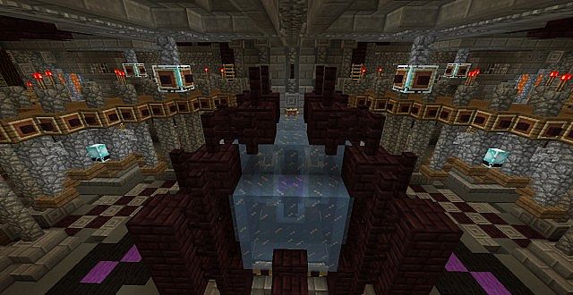 Flying Castle Minecraft Map