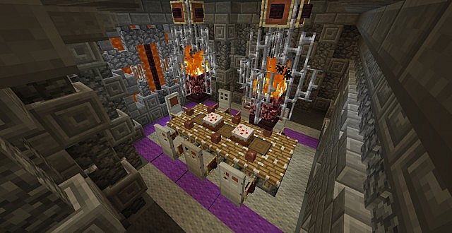 Flying Castle Minecraft Map