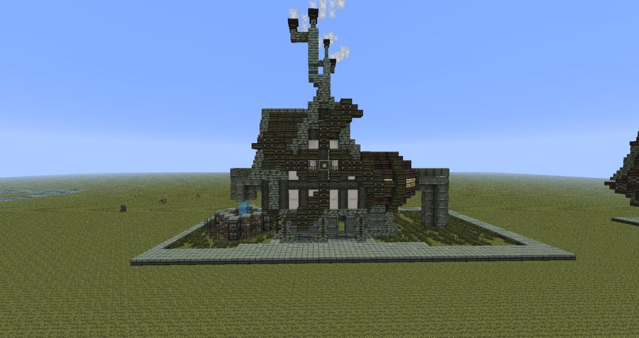 -Vital's Steampunk Idustrial BuildPack- Minecraft Map