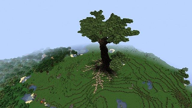 Spawn Tree Minecraft Map
