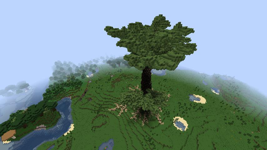 Spawn Tree Minecraft Map