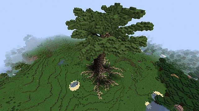 Spawn Tree Minecraft Map