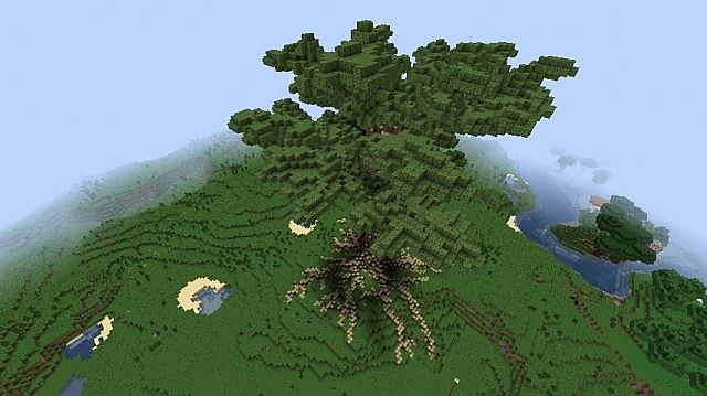 Spawn Tree Minecraft Map