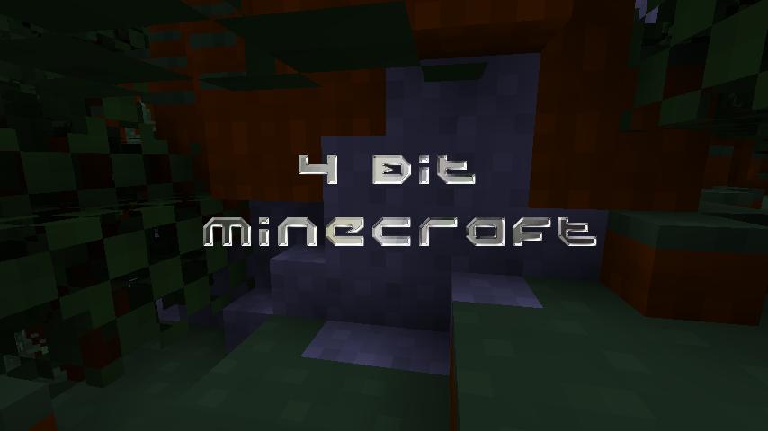 4 "pixel" minecraft (4x4) Minecraft Texture Pack