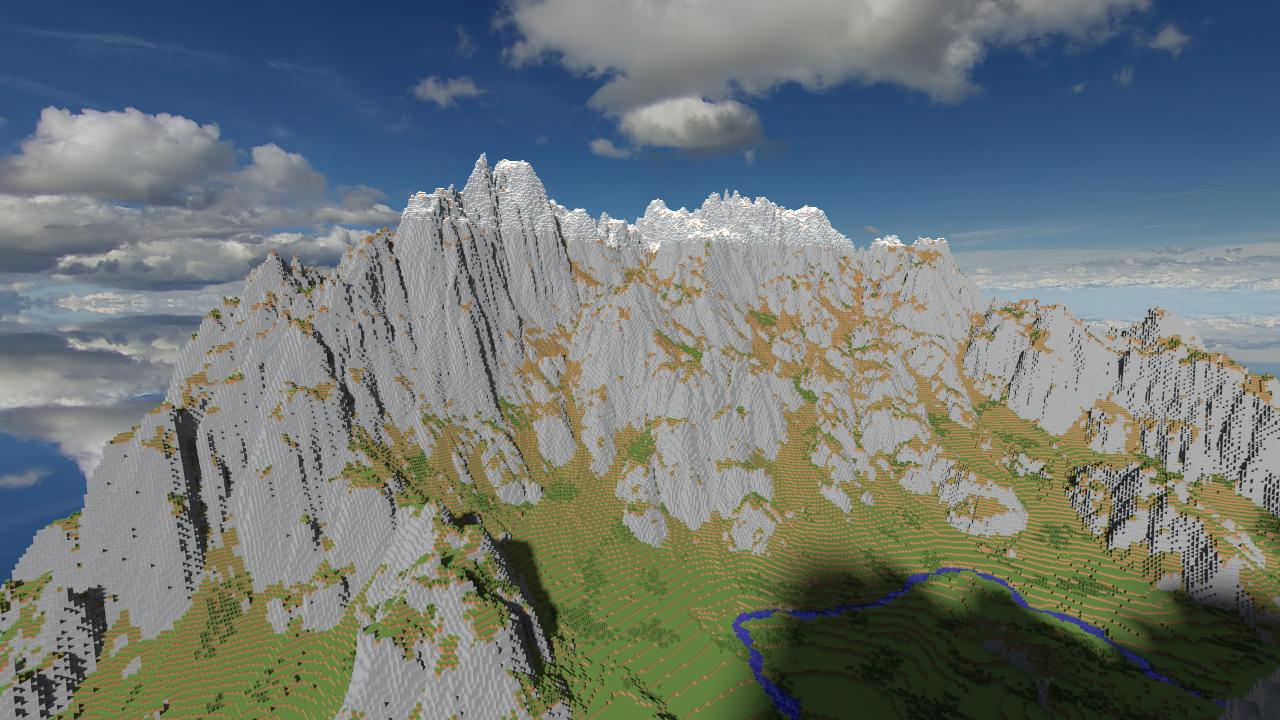 New terrain Minecraft Map