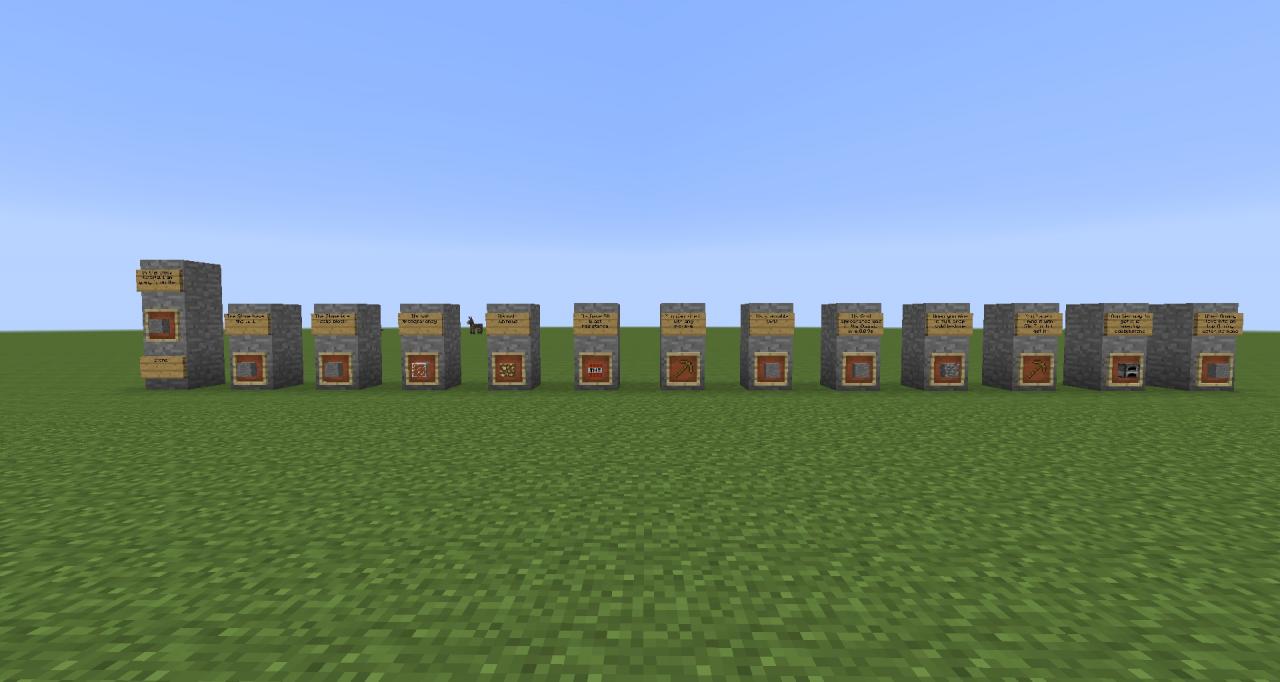 Block tutorial: Stone (ID 1) Minecraft Map