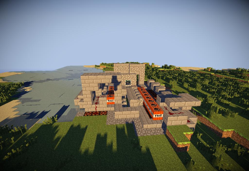 Minecraft Mega Cannon Minecraft Map