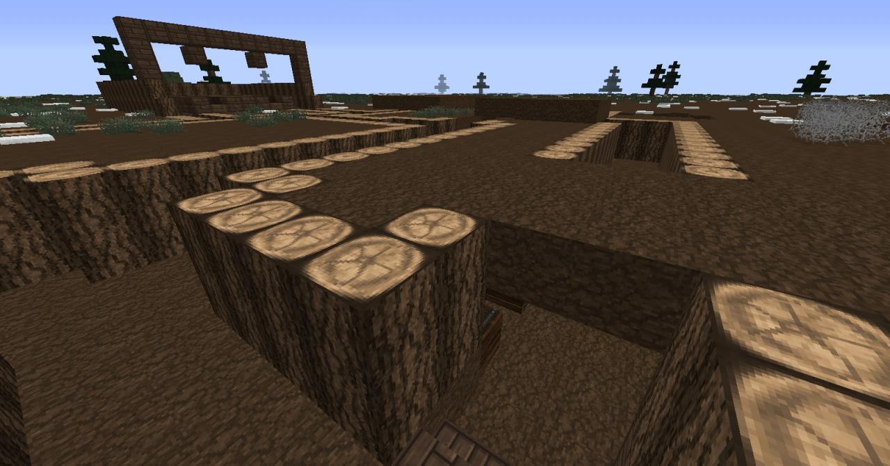 Trenches War Minecraft Map