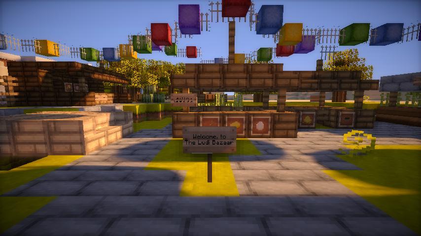 Ludi's Bazaar Minecraft Map