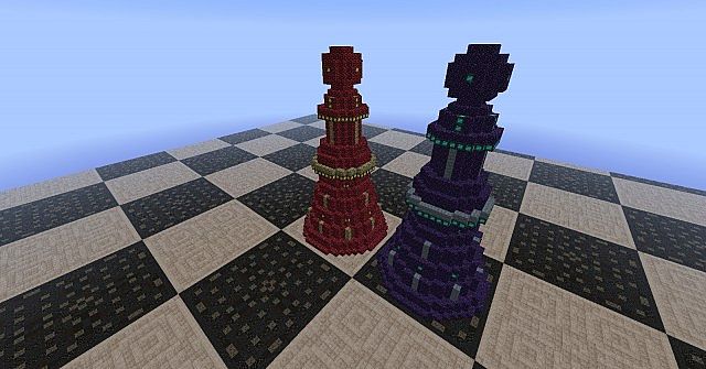 Massive Chess Minecraft Map