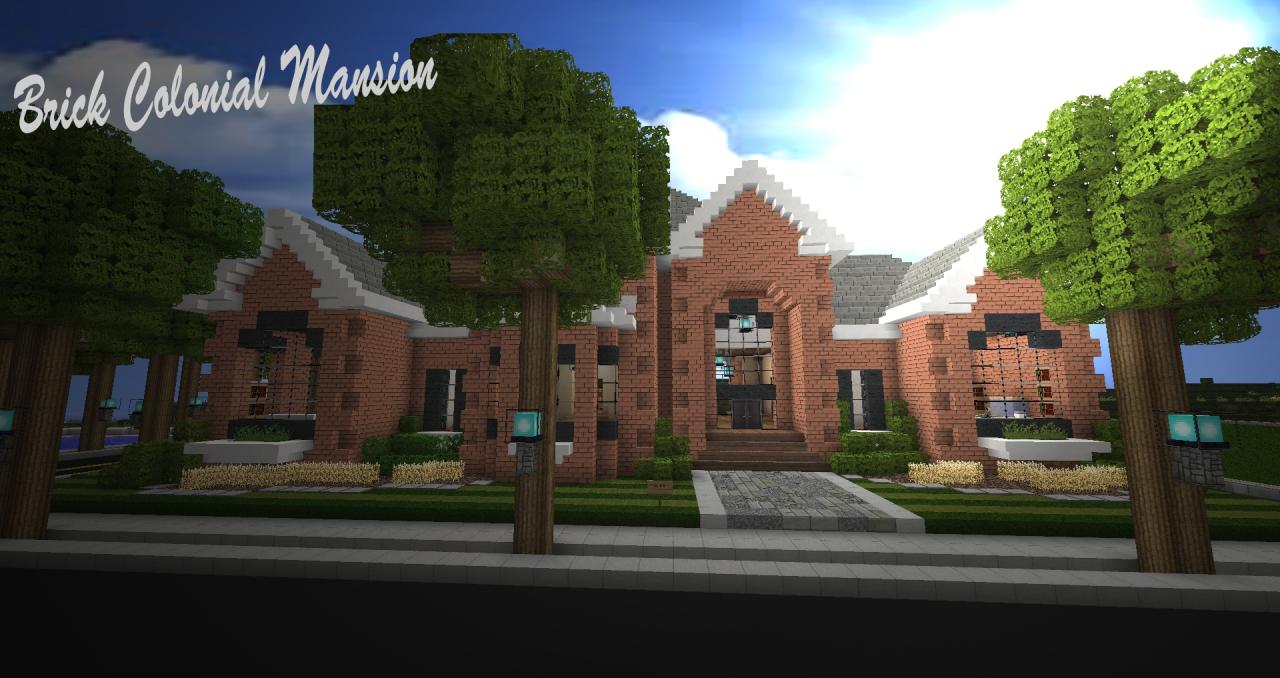 Brick Colonial Mansion [TAC] Minecraft Map