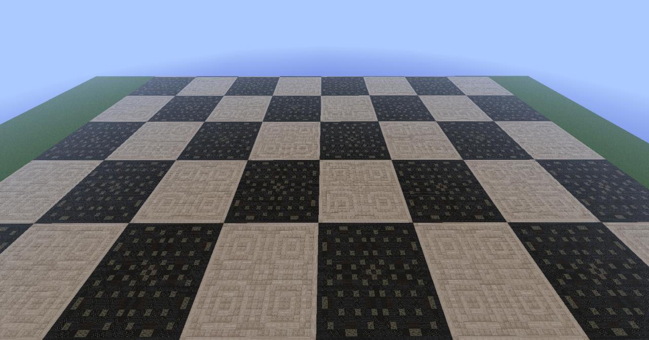 Massive Chess Minecraft Map