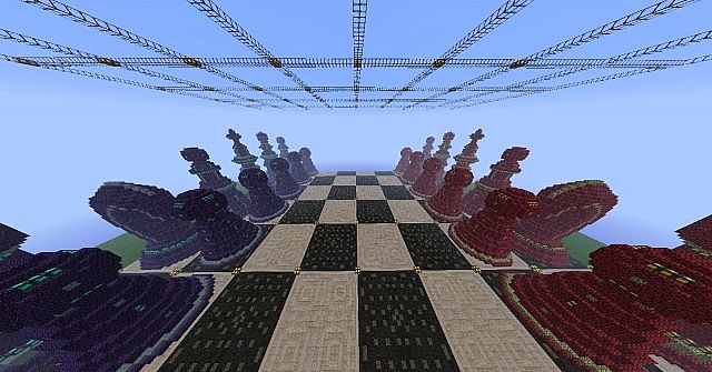 Massive Chess Minecraft Map