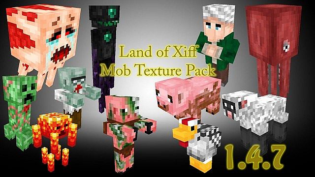 Land of Xiff: Mob Pack Minecraft Texture Pack