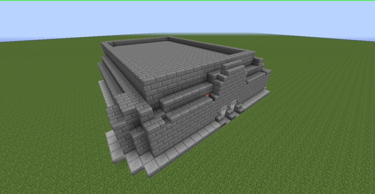 Fire Battle Arena(First Build For PMC)! Minecraft Map