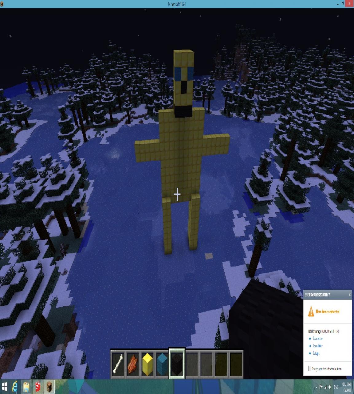 GoldMan Minecraft Map