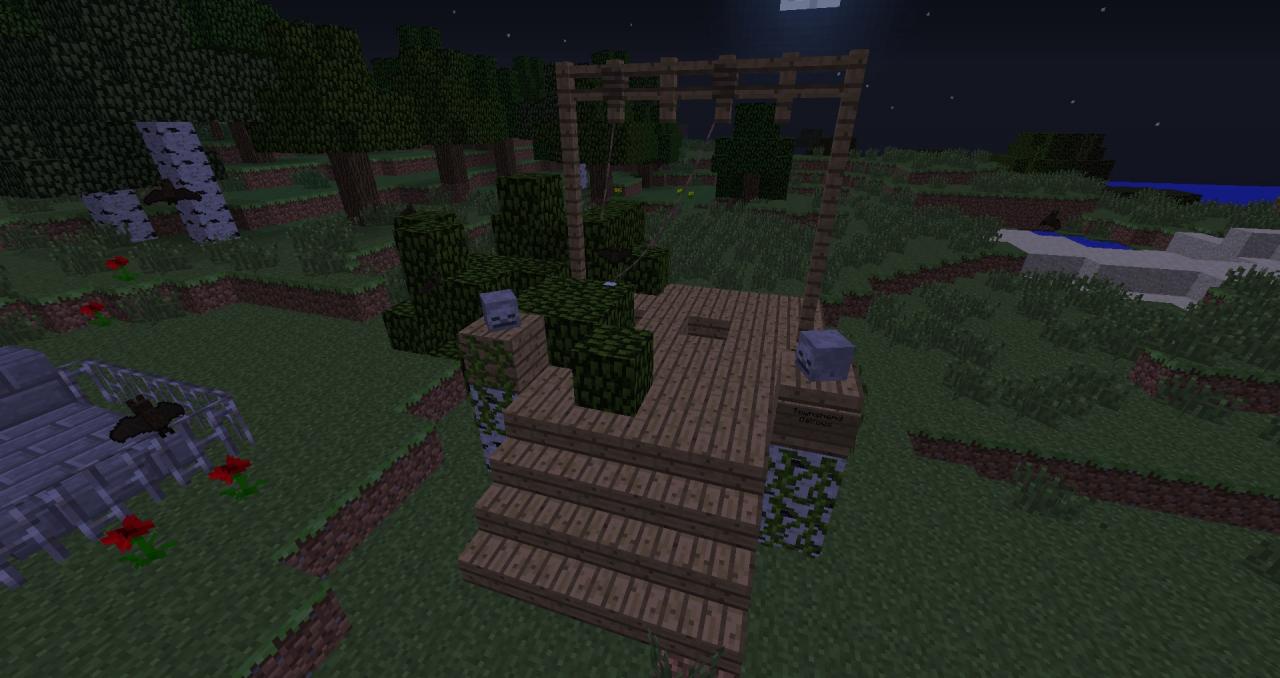 Spooky Skull House Minecraft Map