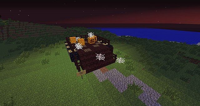 Spooky Skull House Minecraft Map