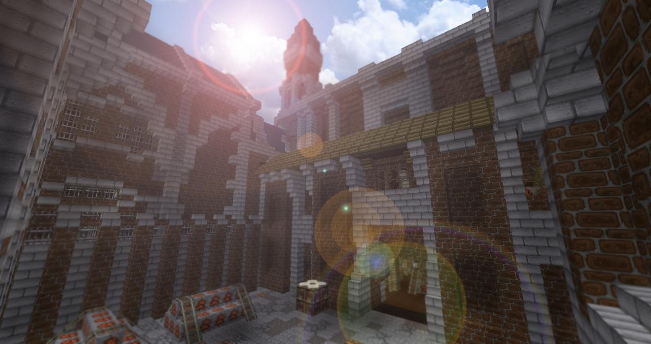 Guns PVP Arena: Industrial Revolution Minecraft Map