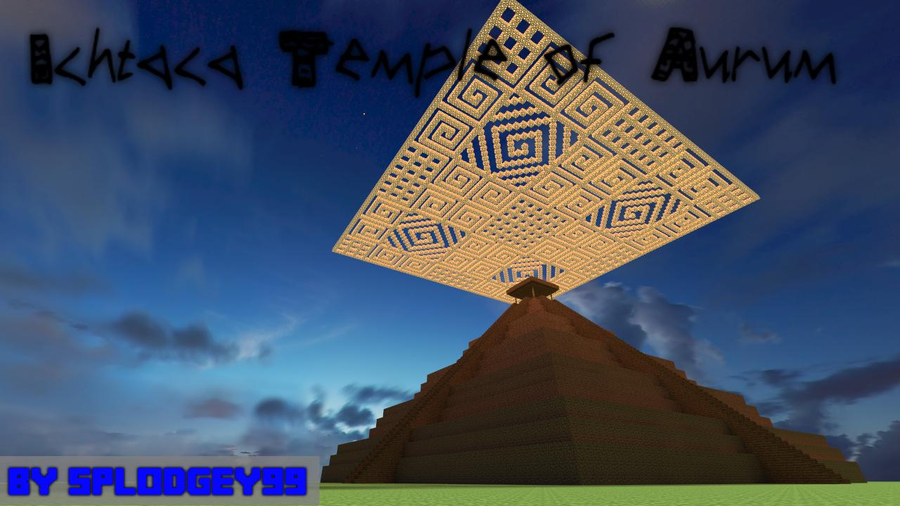 Ichtaca, Aztec temple of Aurum Minecraft Map
