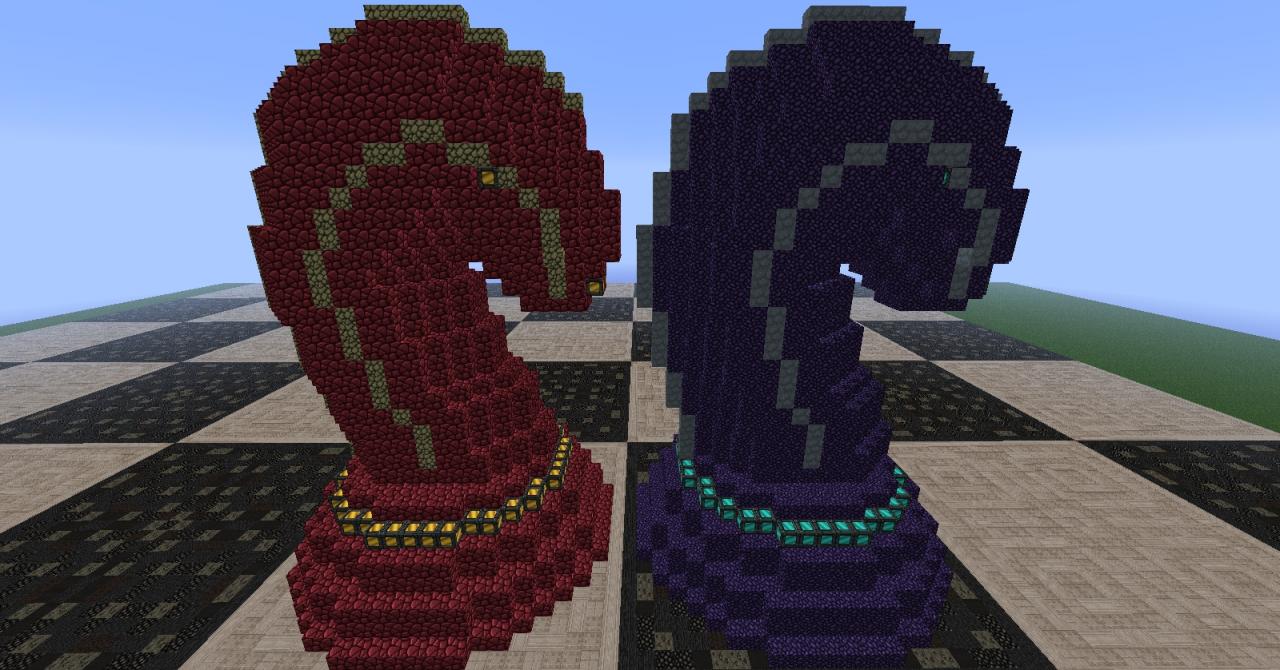 Massive Chess Minecraft Map