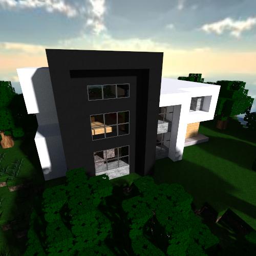 Modern house./.CUBES./.By LIkeAblock Minecraft Map