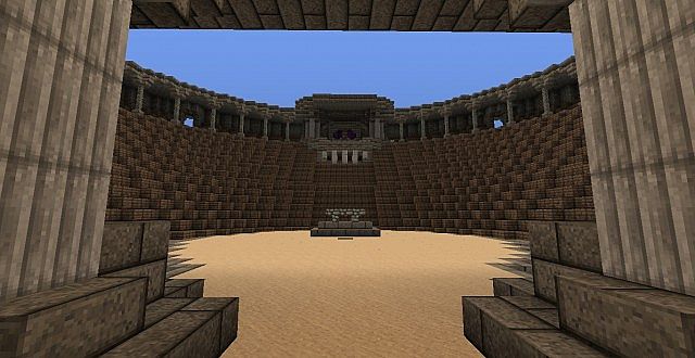 (Kinda) Roman/Greek Theatre Minecraft Map