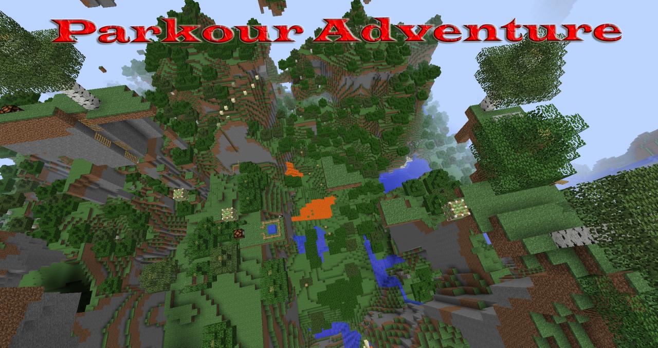 Parkour Adventure Minecraft Map