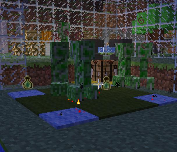 Creeper Knock: Multiplayer Minigame Minecraft Map