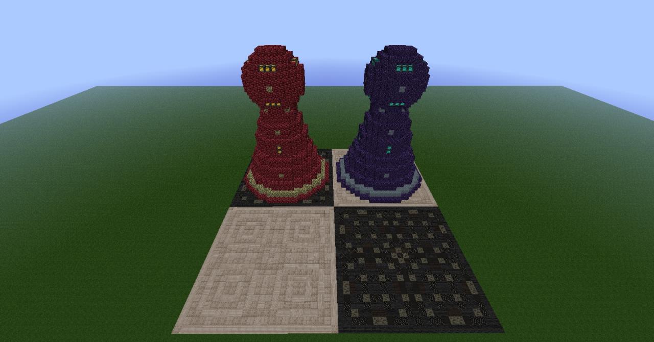 Massive Chess Minecraft Map