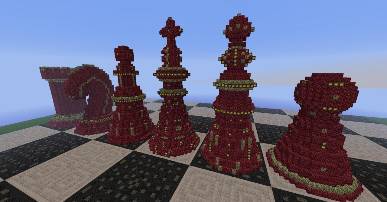 Massive Chess Minecraft Map