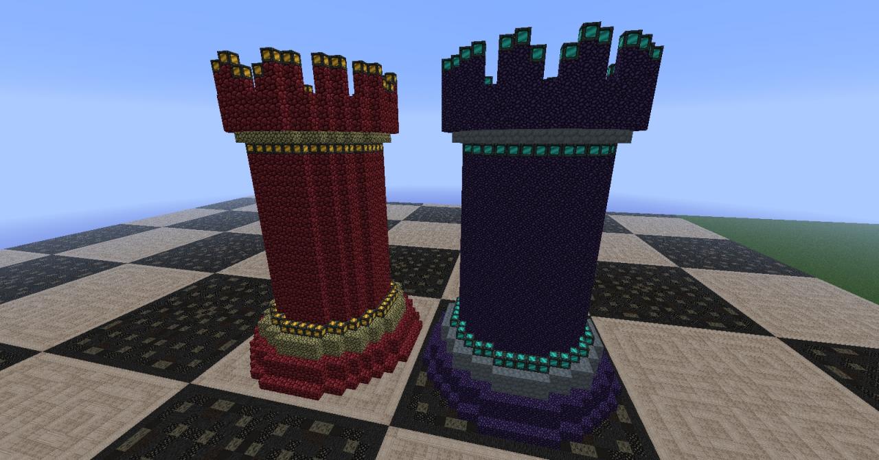 Massive Chess Minecraft Map