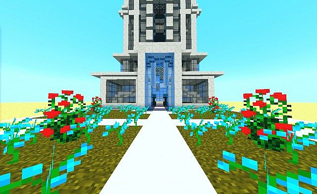 Art Deco Style Skyscaper Minecraft Map