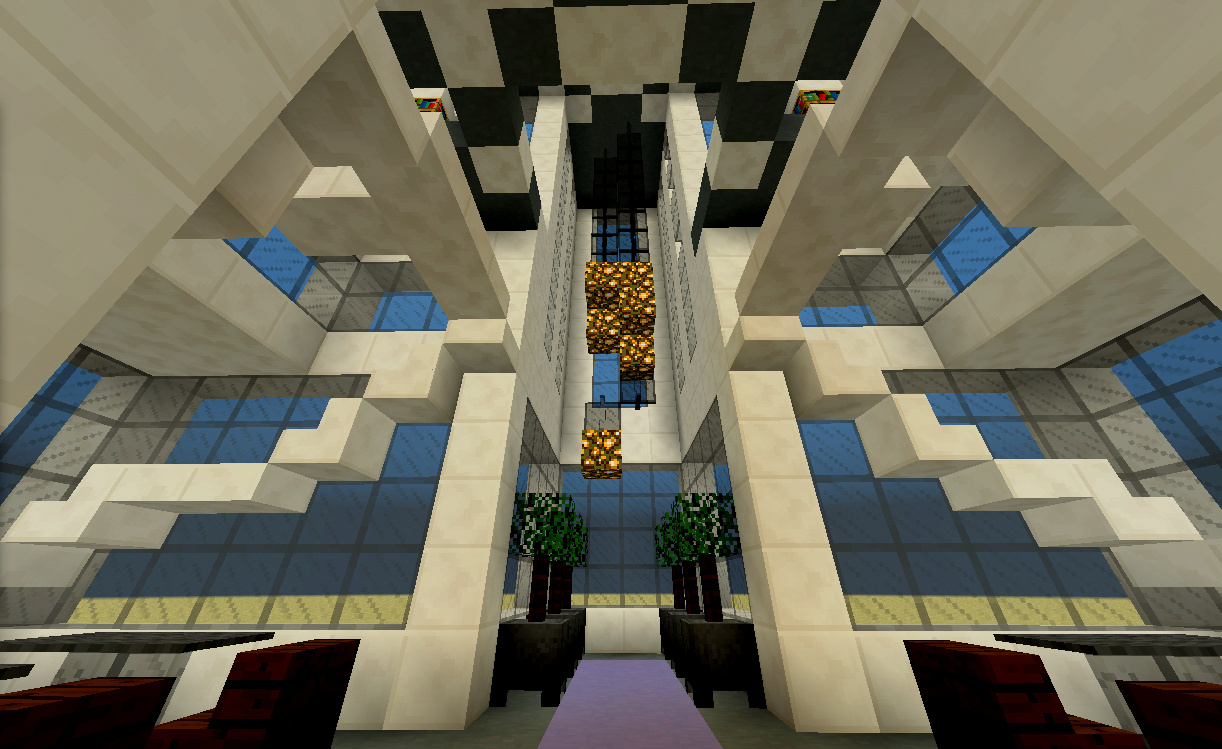 Art Deco Style Skyscaper Minecraft Map