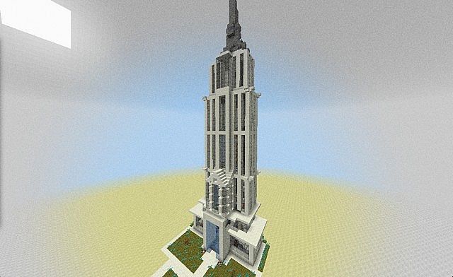 Art Deco Style Skyscaper Minecraft Map
