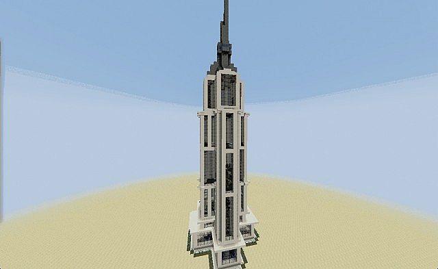 Art Deco Style Skyscaper Minecraft Map