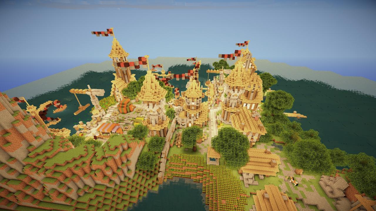 Askerage: Fishing Village Minecraft Map