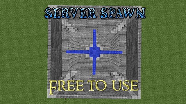 Server Spawn (Minigames) Free TO USE Minecraft Map