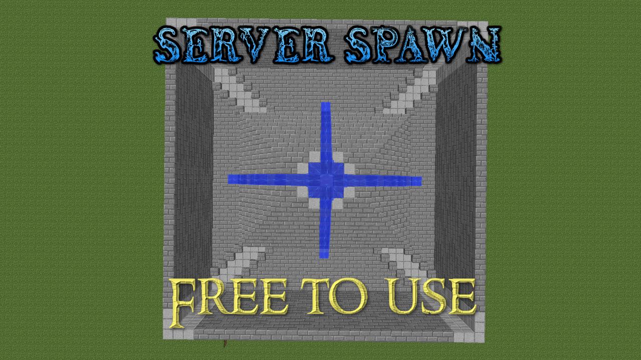 Server Spawn (Minigames) Free TO USE Minecraft Map